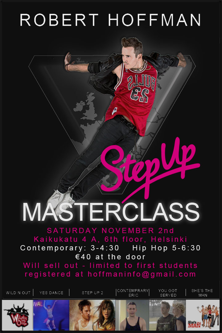 Step Up 2 the Streets -elokuvan tähti Robert Hoffman StepUp Schooliin ...